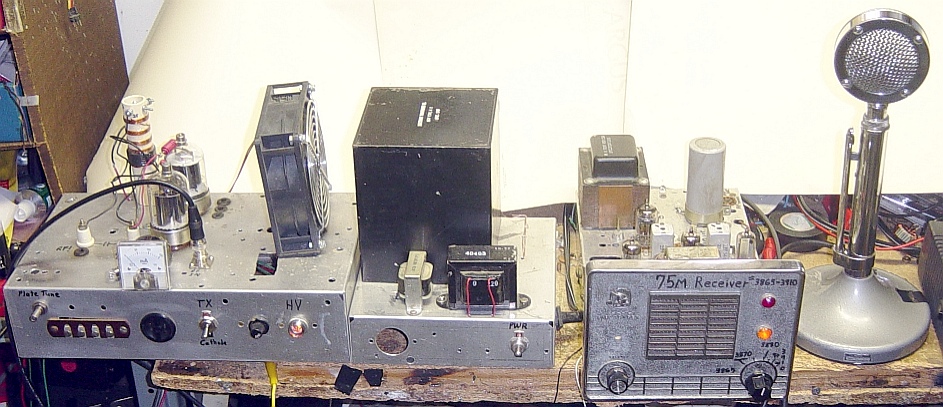 6146 based AM Transmitter (DETAIL page)