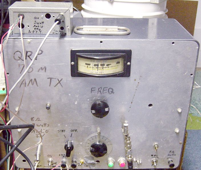 6146 based AM Transmitter (DETAIL page)